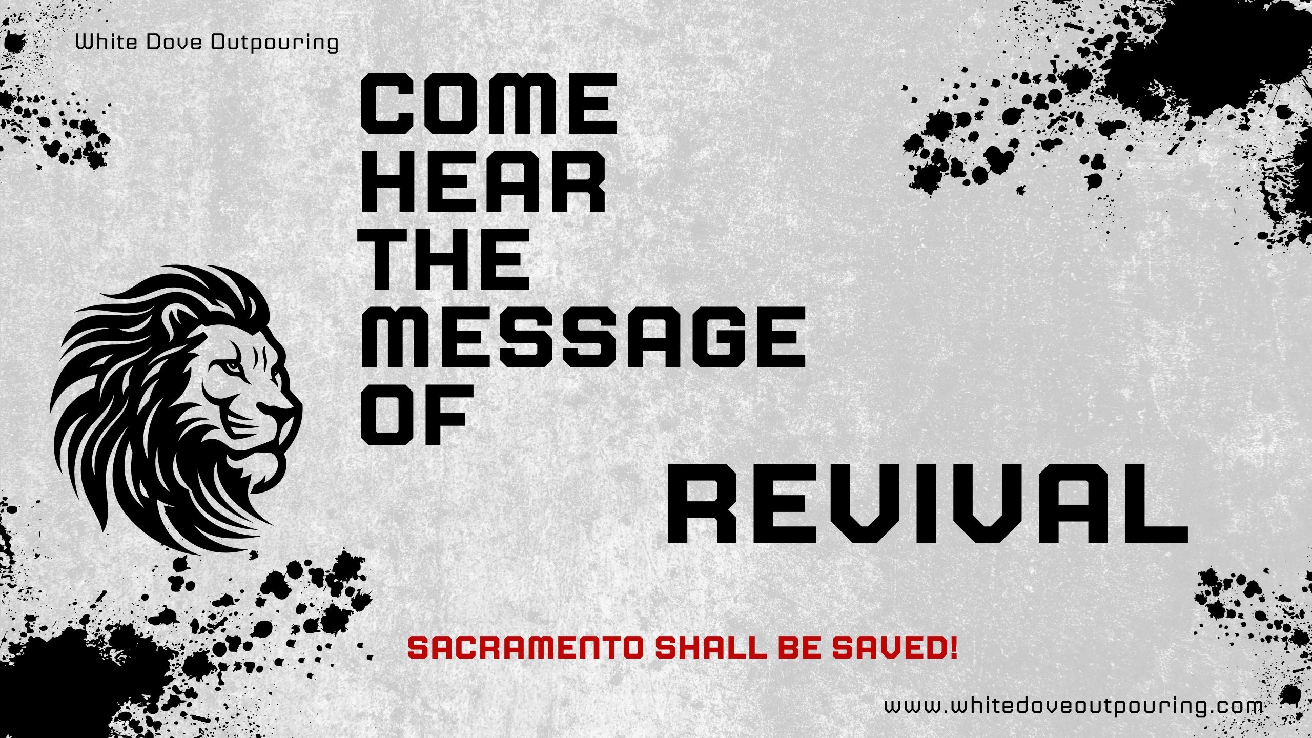 Zoom Deliverance | White Dove Outpouring