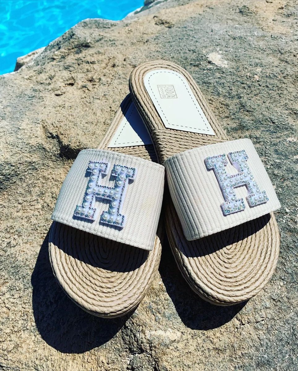 Personalised Pearl Initial Sliders