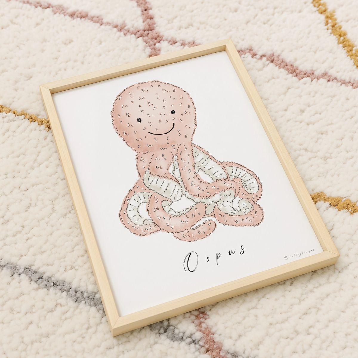 Bespoke Teddy & Blankie portraits