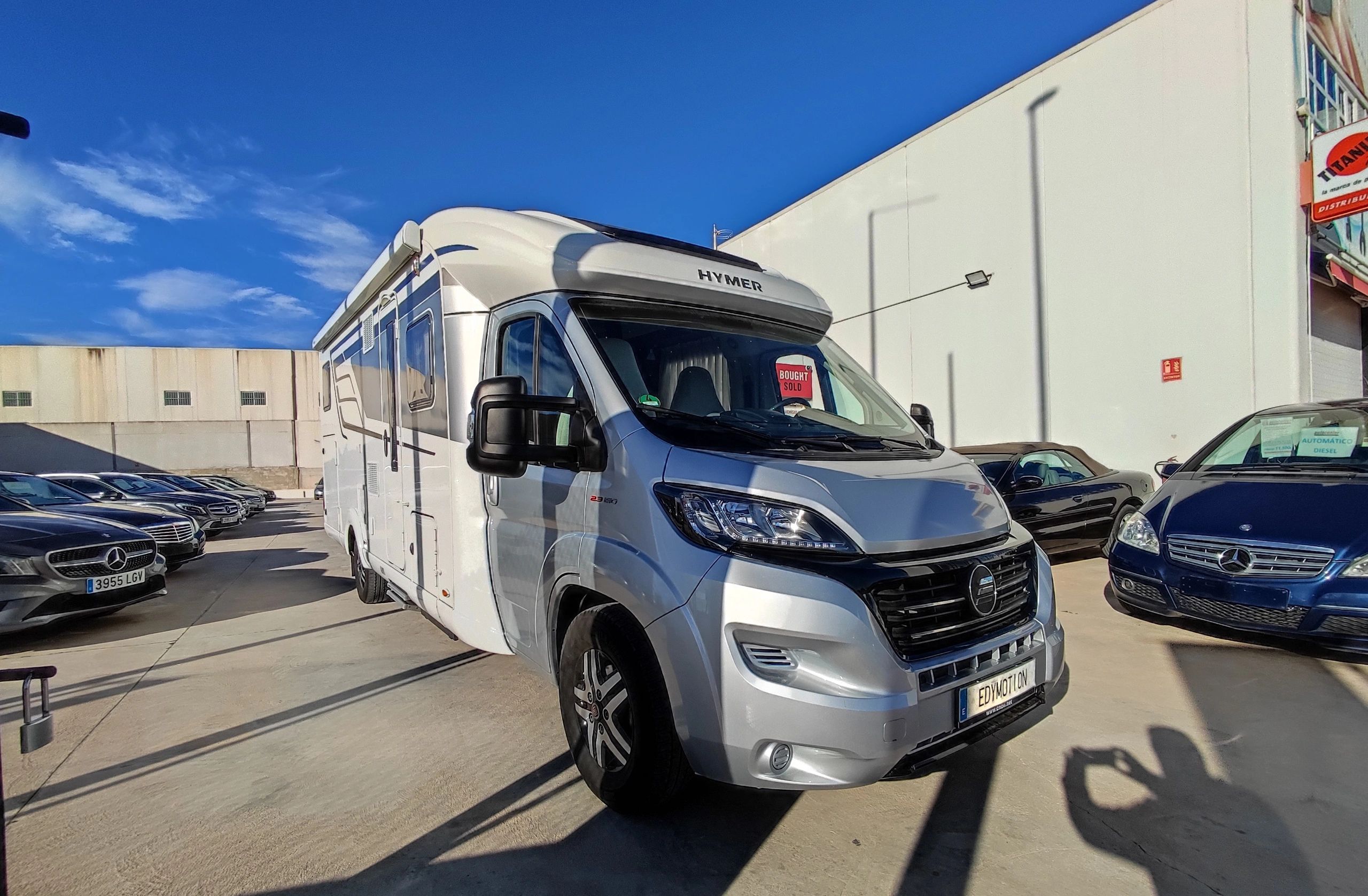 AUTOCARAVANA HYMER T704 SL FIAT DUCATO 2.3 MULTIJET 150CV