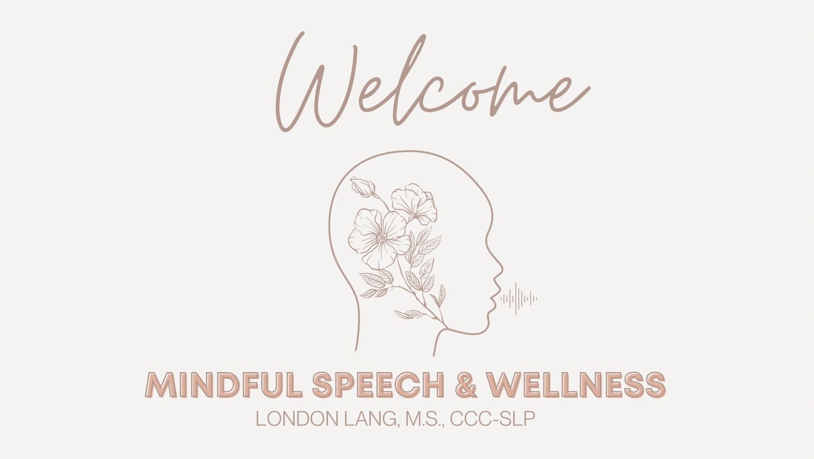 Speech Therapy - Mindful Speech & Wellness