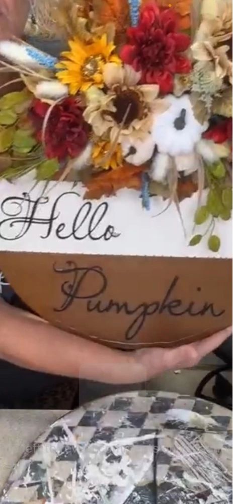 Hello Pumpkin words,