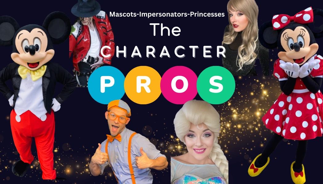 Characters for hire - The Character Pros Orlando