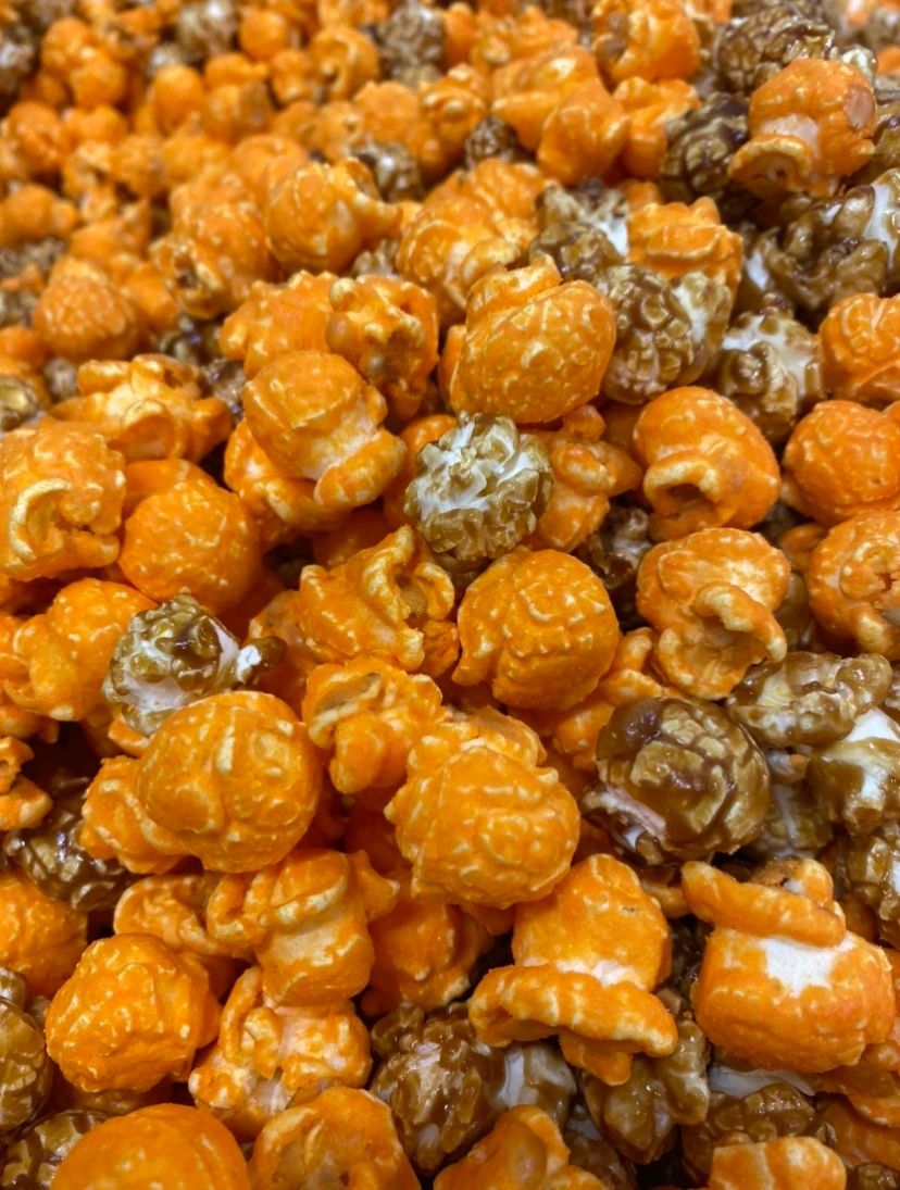 Half & Half (Cheddar Cheese and Caramel Corn) Gourmet Popcorn