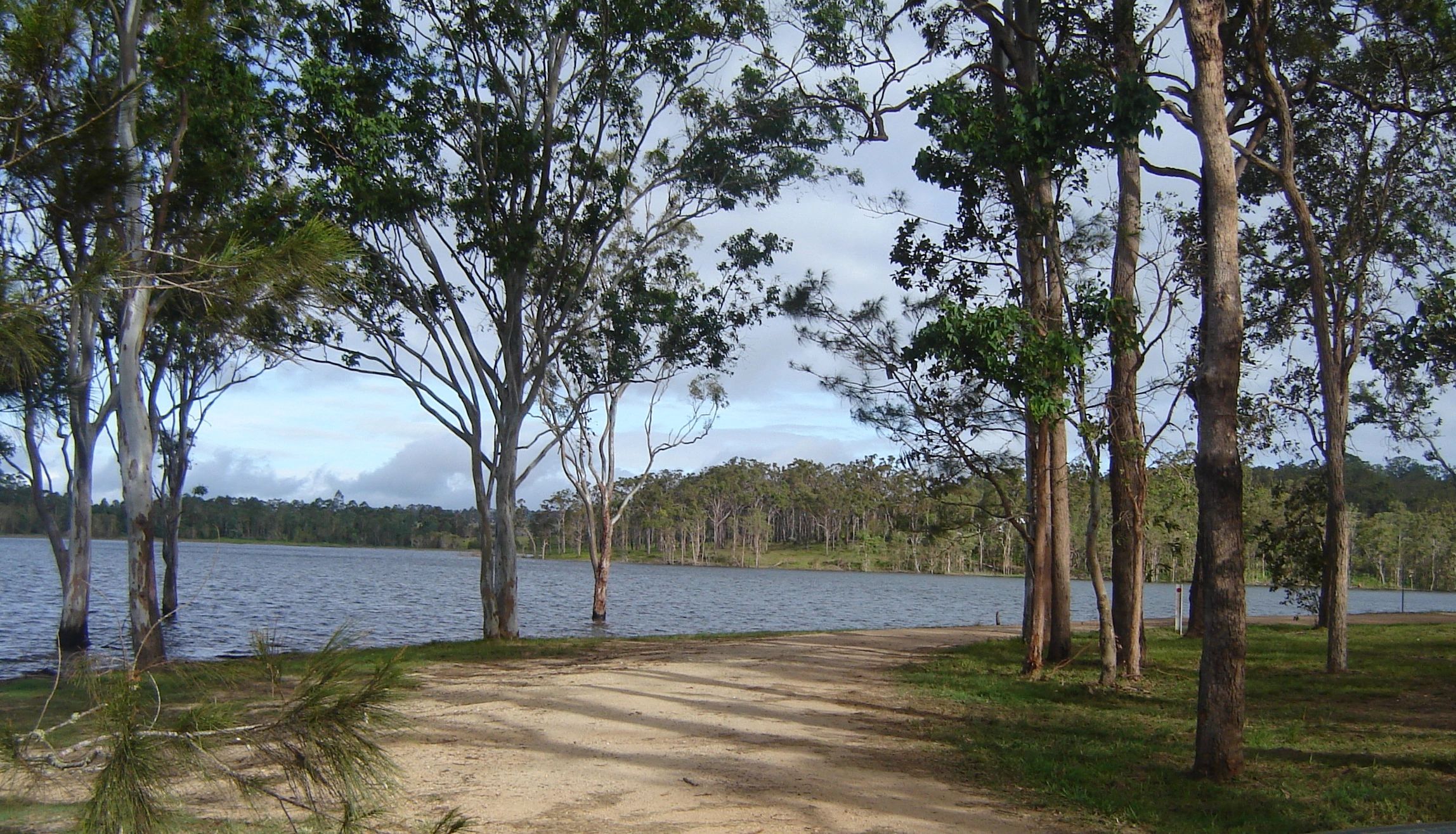 Now and Then at Tinaroo Dam on the Atherton Tablelands