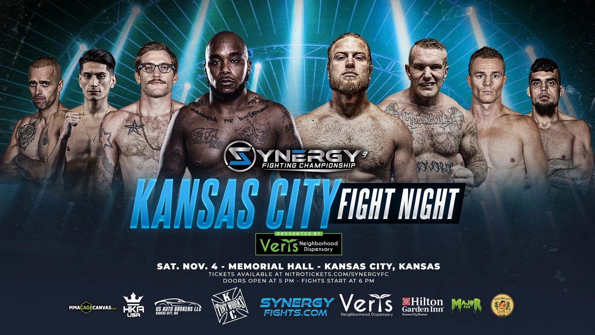 Check out the Lineup for Synergy FC 9 on Saturday!