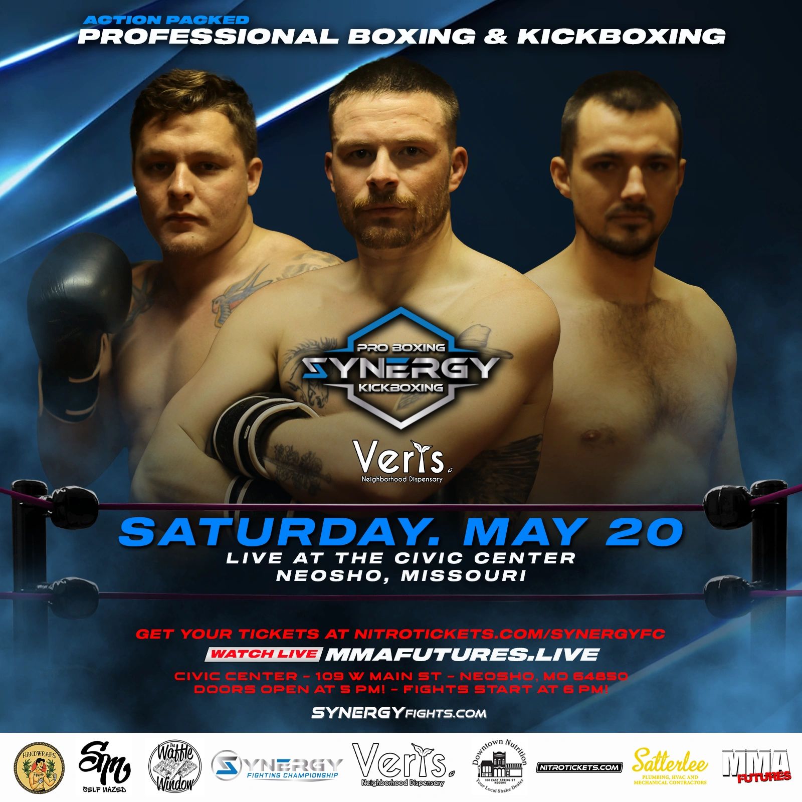 Synergy brings Professional Boxing to Southwest Missouri!