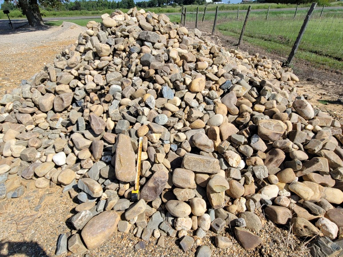 4-12 Inch Cobblestone River Rock