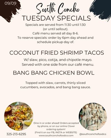 South Concho Food Co.