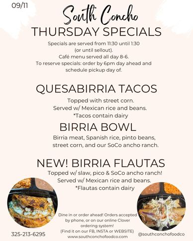 South Concho Food Co.