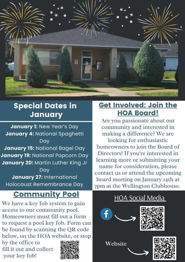 HOA Newsletter