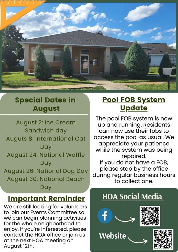 HOA Newsletter