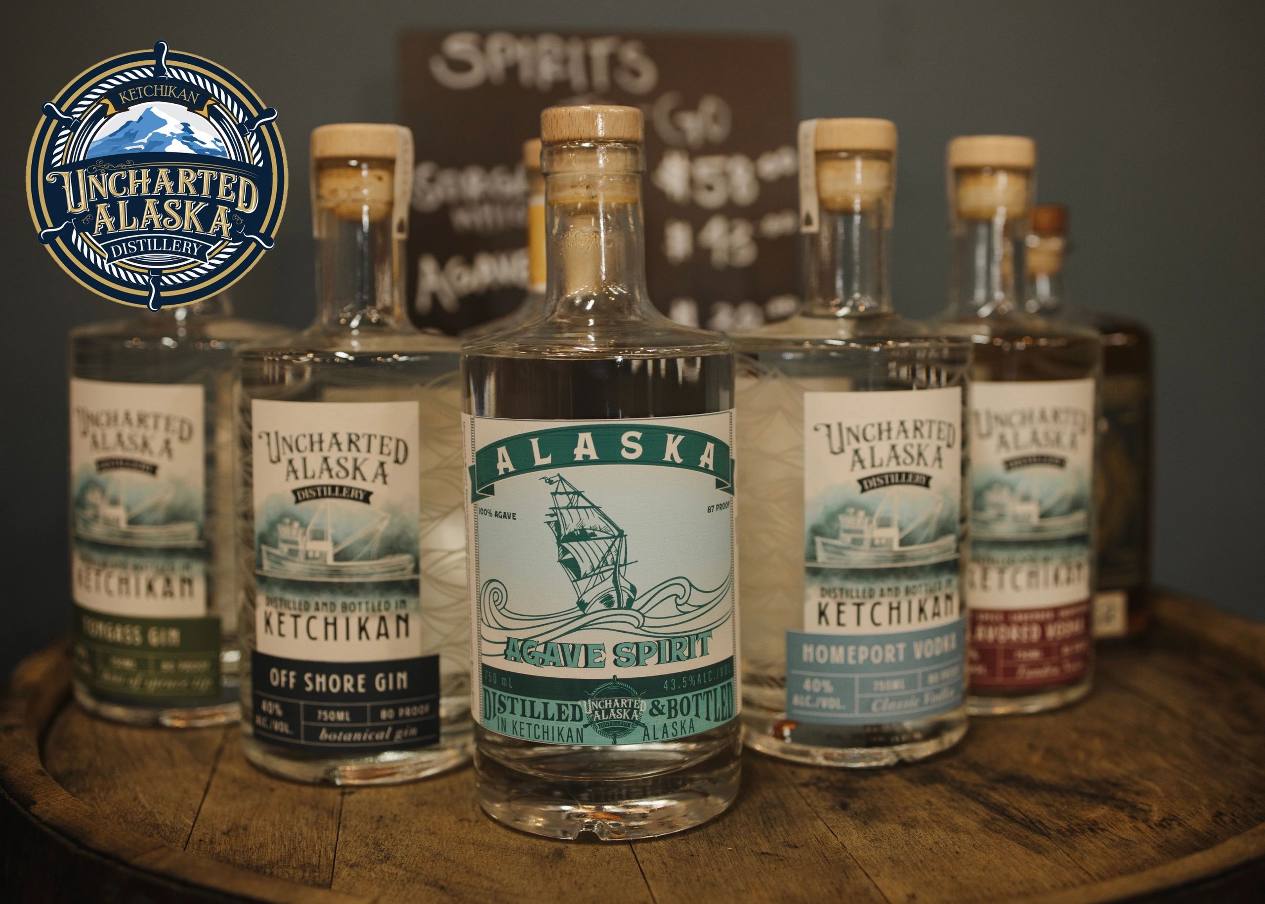 Uncharted Alaska Distillery in Ketchikan, Alaska