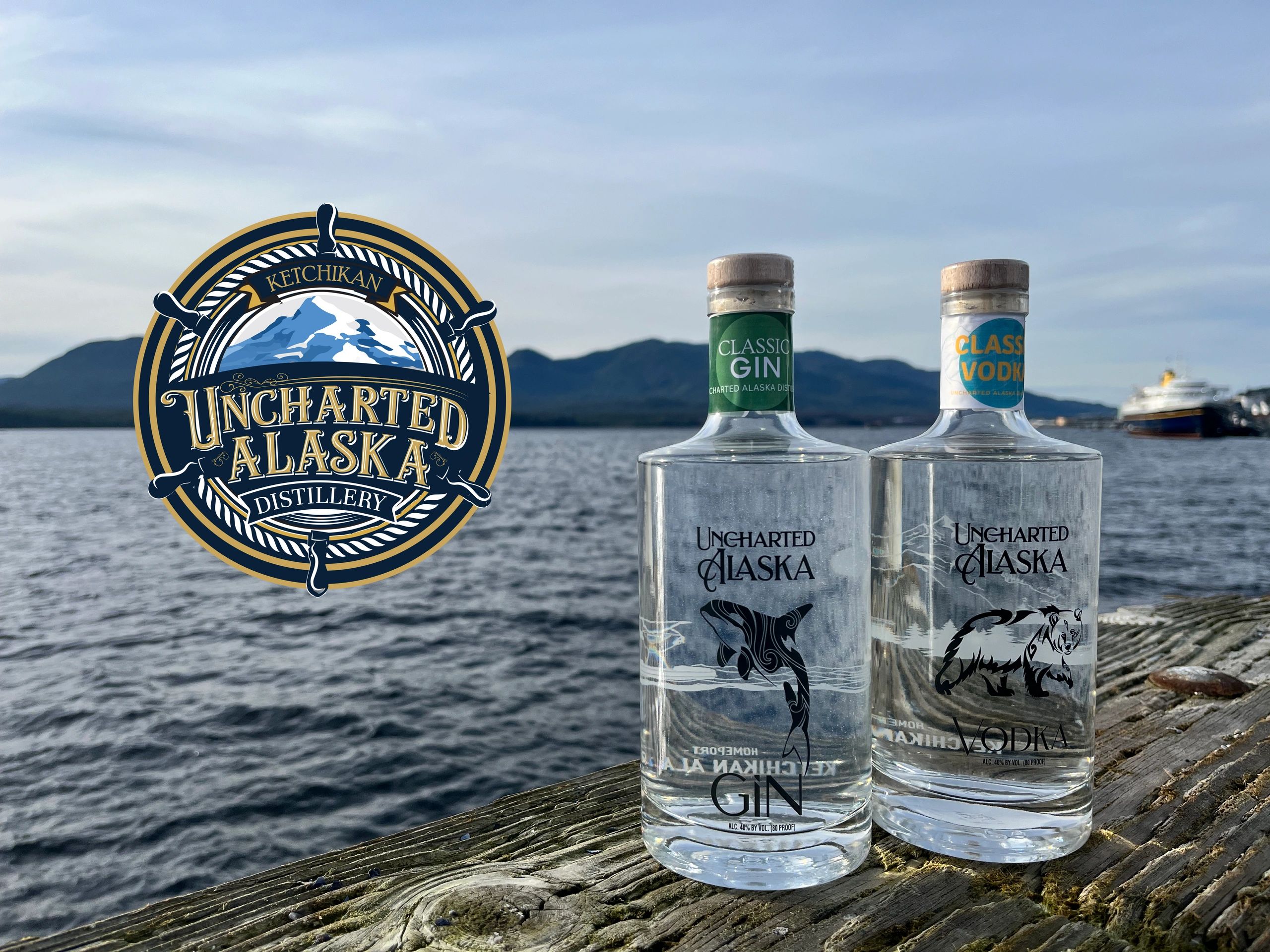Uncharted Alaska Distillery in Ketchikan, Alaska