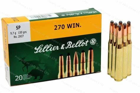 270 Win Sellier and bellot 150GRs
