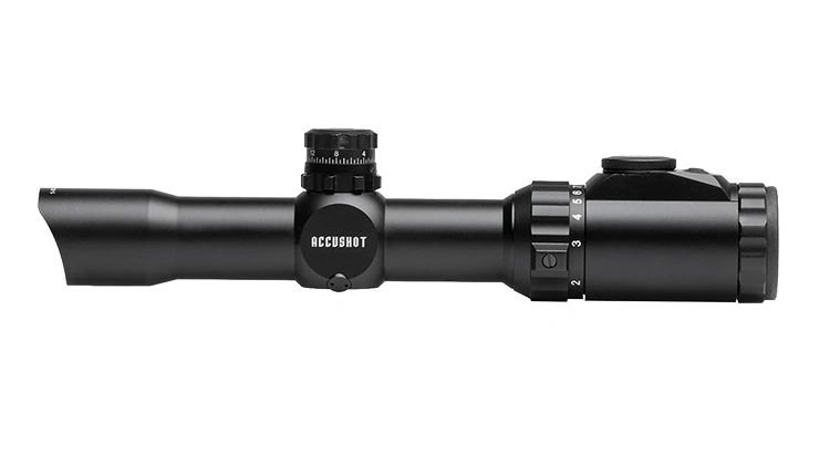 UTG 1-8x28 ACCUSHOT Tactical T8 Riflescope, Matte Black with ...