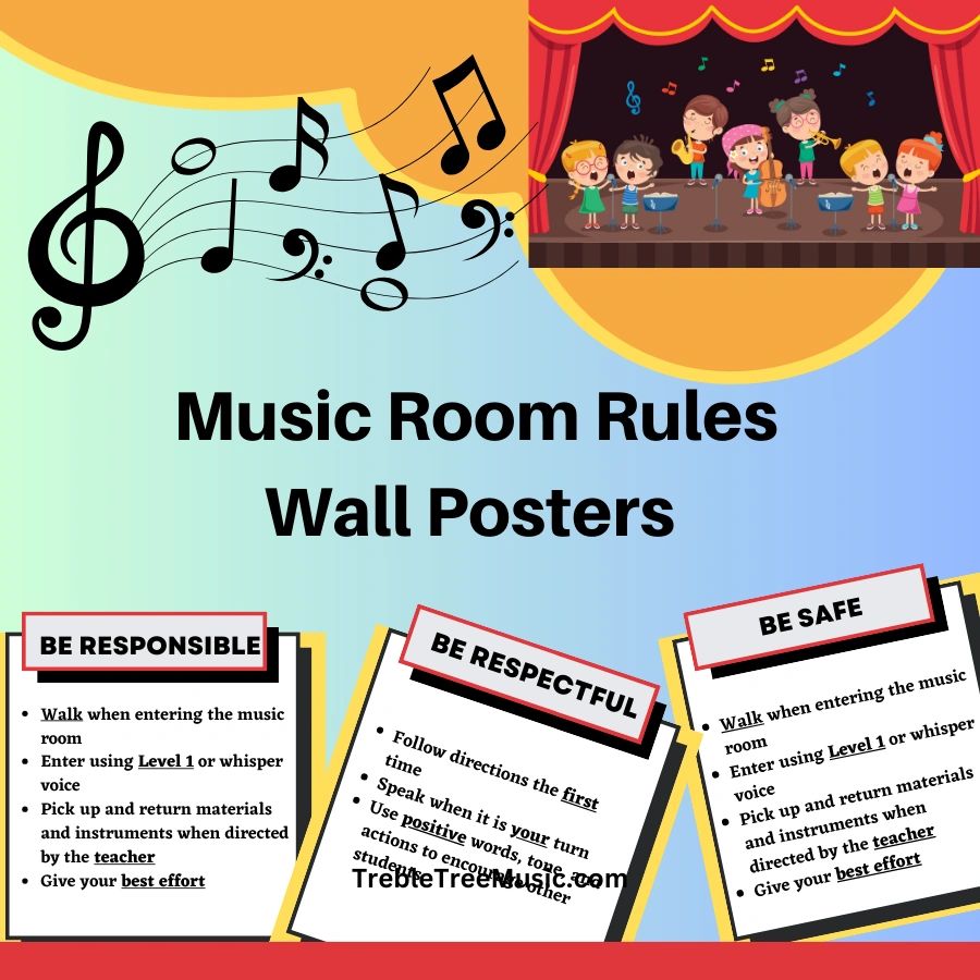 Elementary Music Classroom Rules for Behavior Management