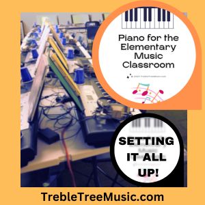 Piano in the Elementary Music Classroom Part 2: SETTING IT ALL UP