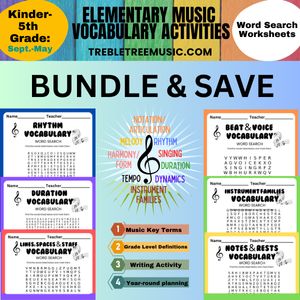 Unlock The Power Of Elementary Music Vocabulary: Fun Activities