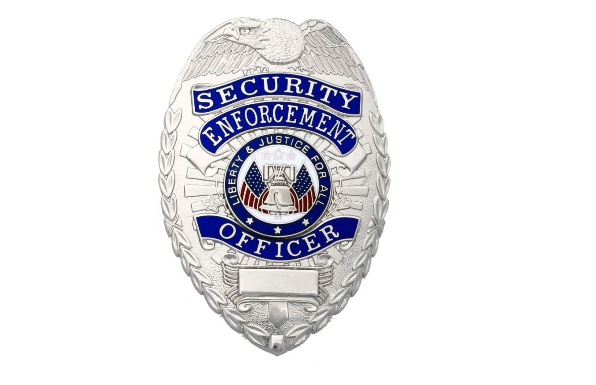 FIRST CLASS SECURITY ENFORCEMENT OFFICER SHIELD BADGE