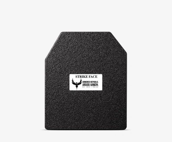 ARMORED REPUBLIC AR500 BODY ARMOR HERITAGE PLATE CURVED LEVEL III 10X12