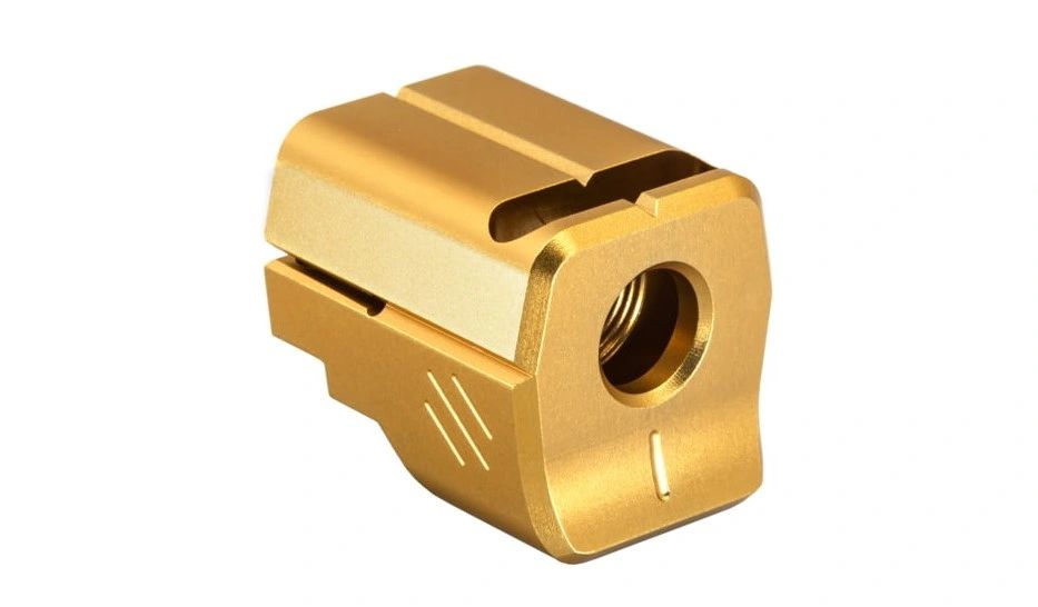 TRYBE DEFENSE UNIVERSAL SINGLE PORT FULL SIZE 9MM COMPENSATOR