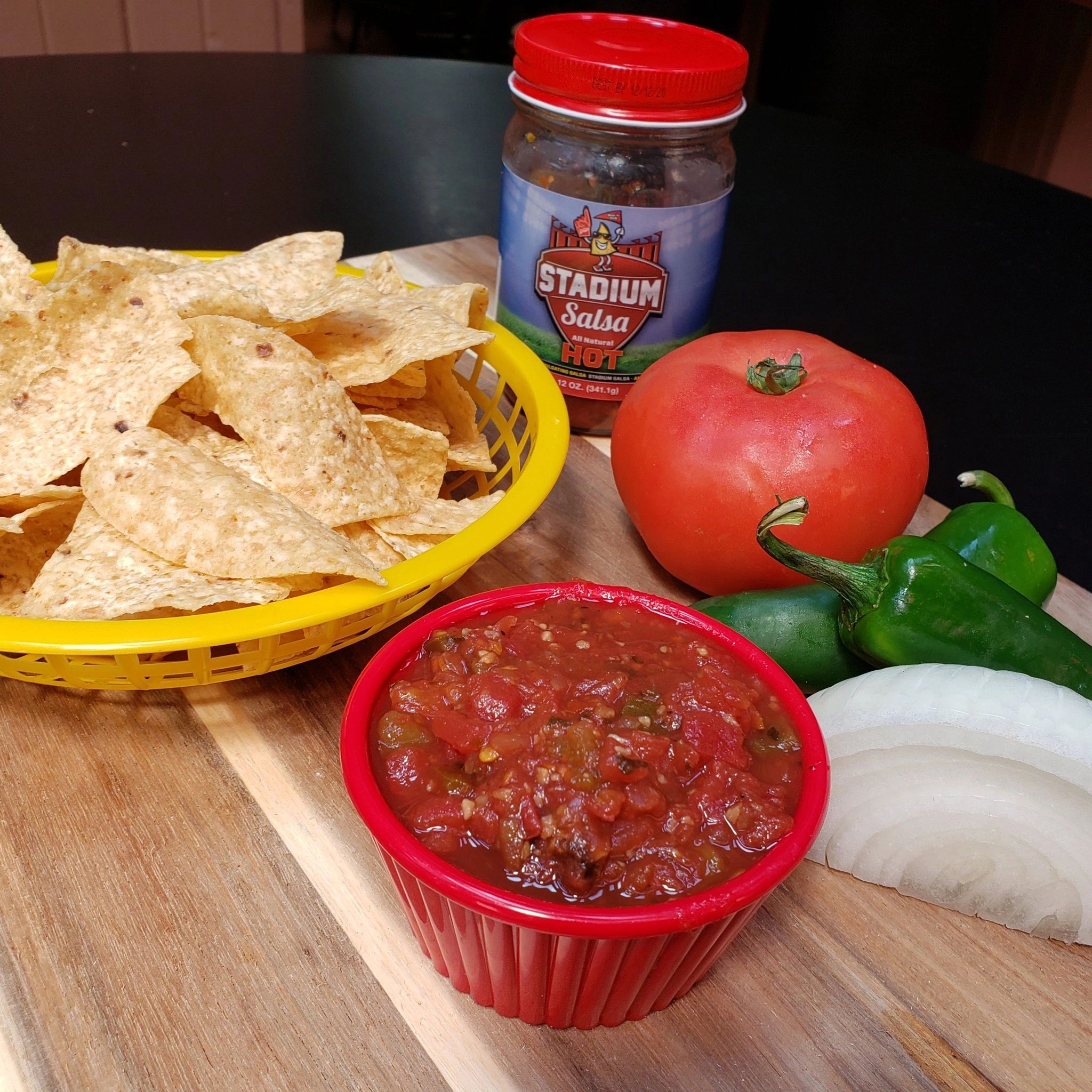 Stadium Salsa - Salsa and Tortilla Chips, Food, Hot Sauce and Salsas