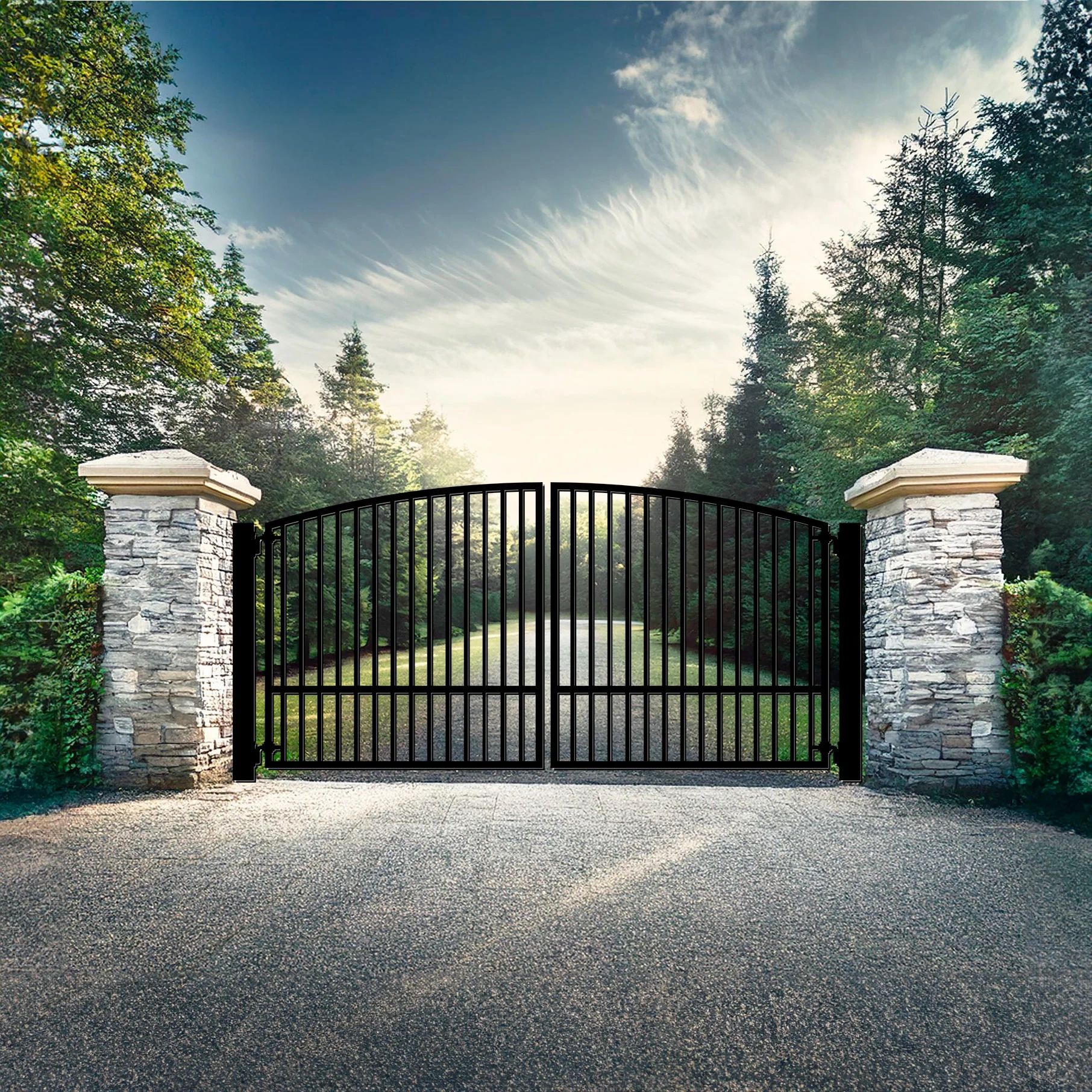 Affordable Custom Made Metal Gates - Delivered To You