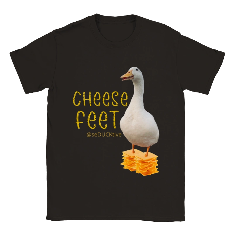 Cheese Feet T-Shirt - Stacked Cheese