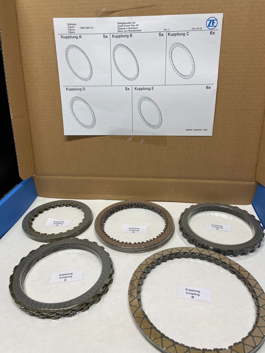 19212-KIT 8HP45-FRICTION KIT