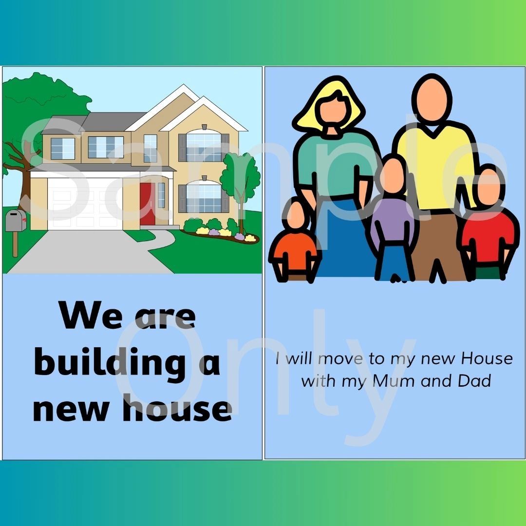 We are building a New House Social Story Book