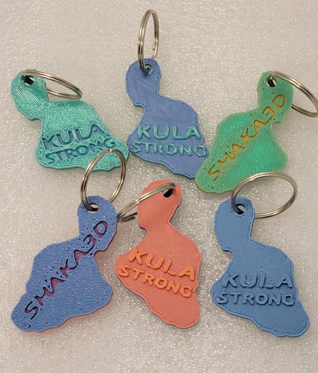 Customizable Maui Key Chain