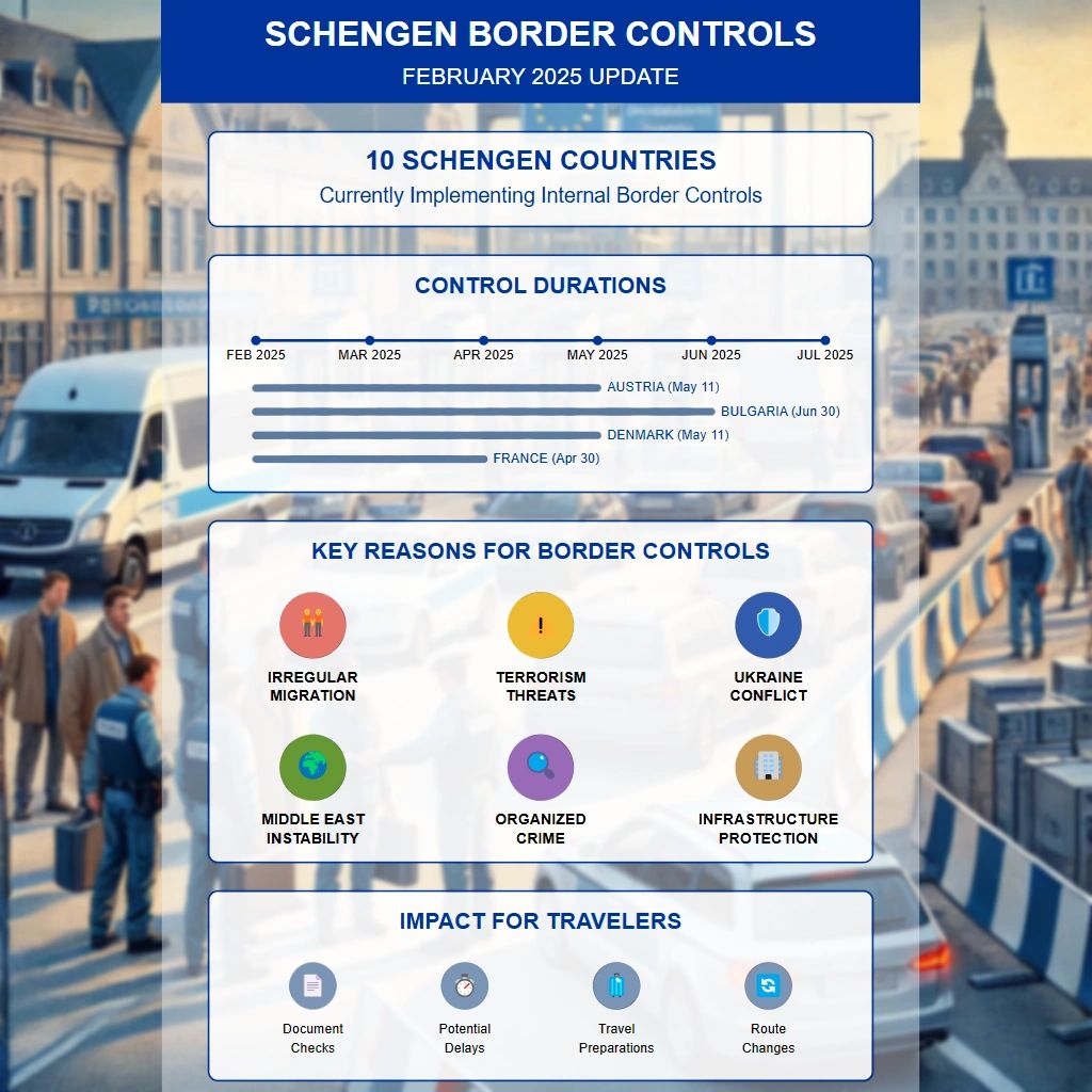 Schengen Border Controls Update: What You Need to Know in 2025