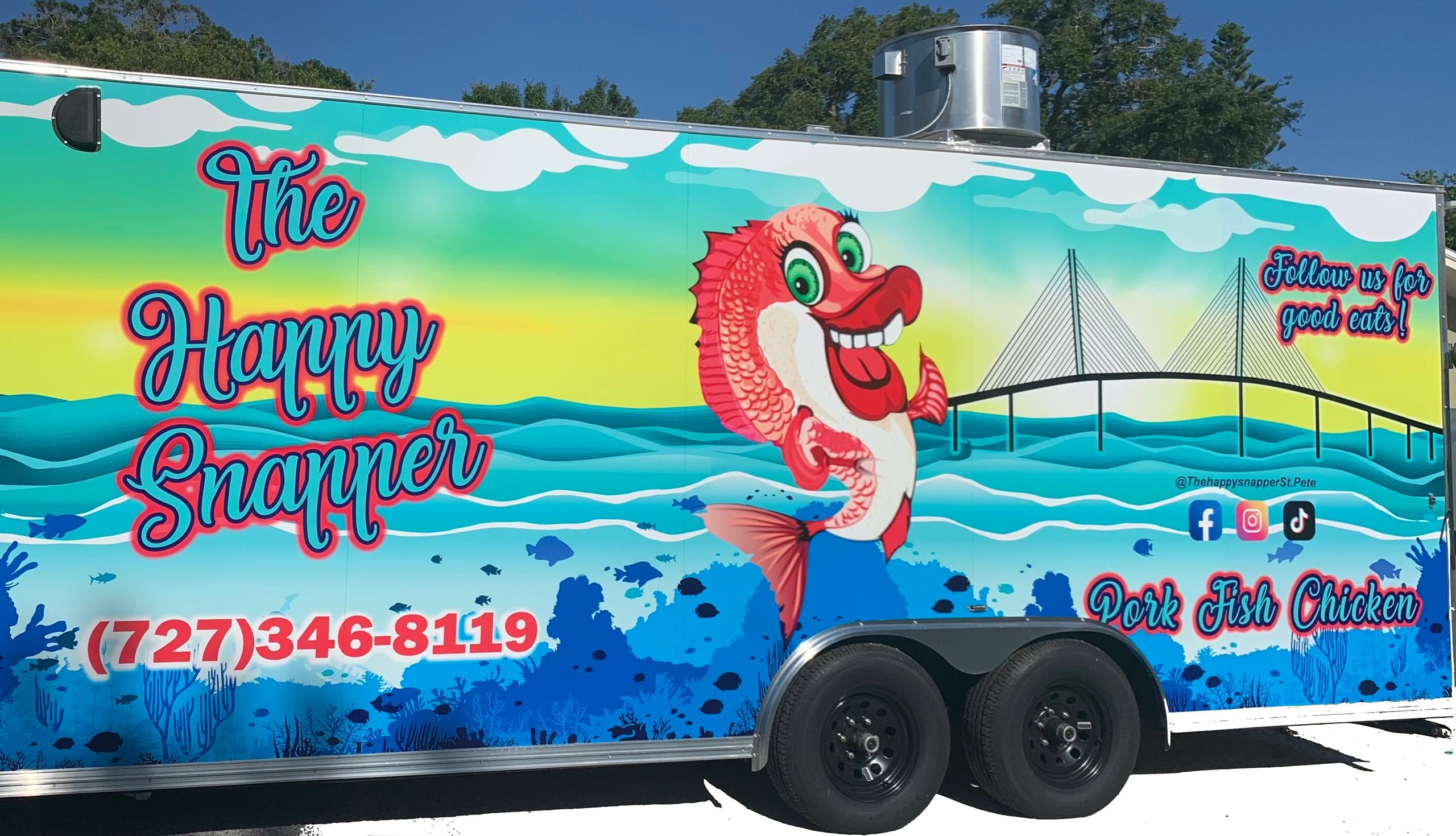 Best Food Truck in Tampa Bay - The Happy Snapper Food Truck
