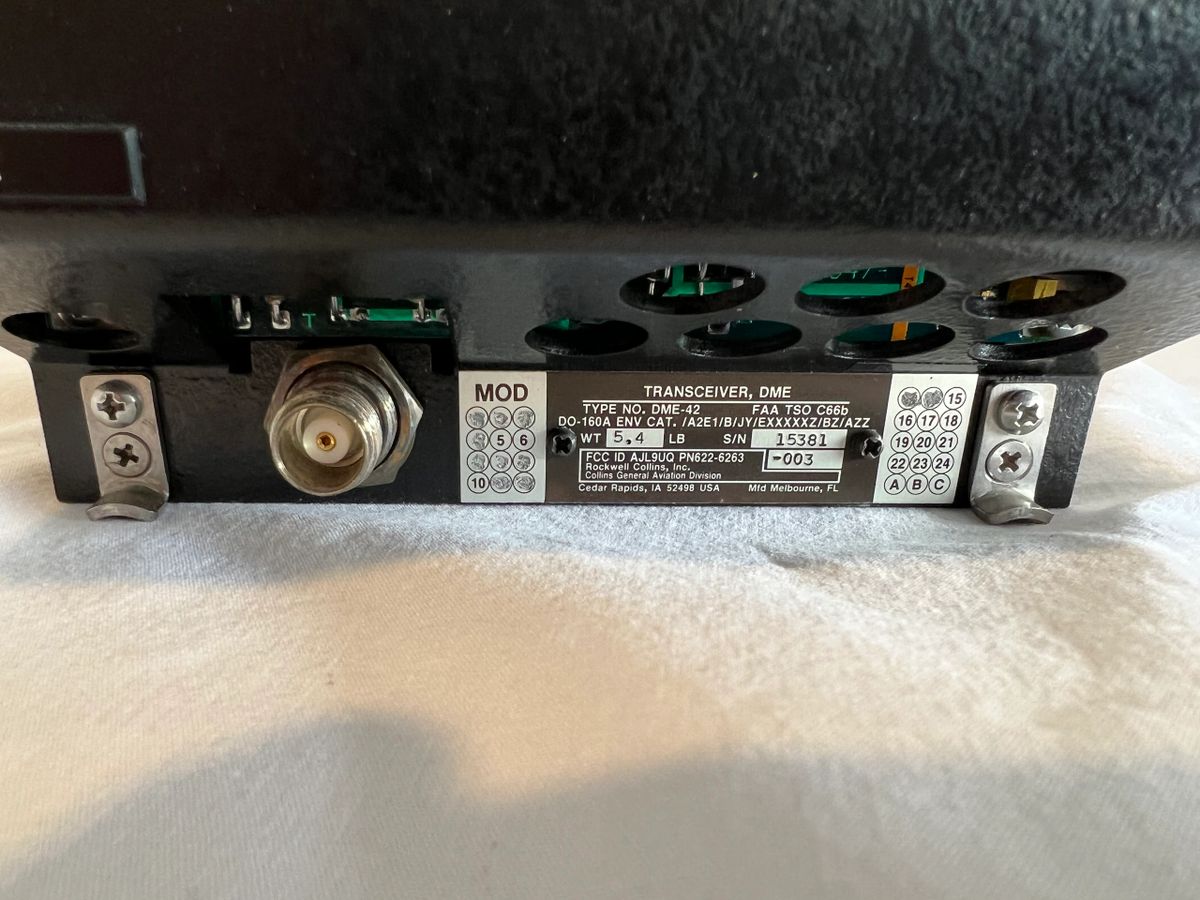 622-6263-003 DME-42 as removed with 8130 outright