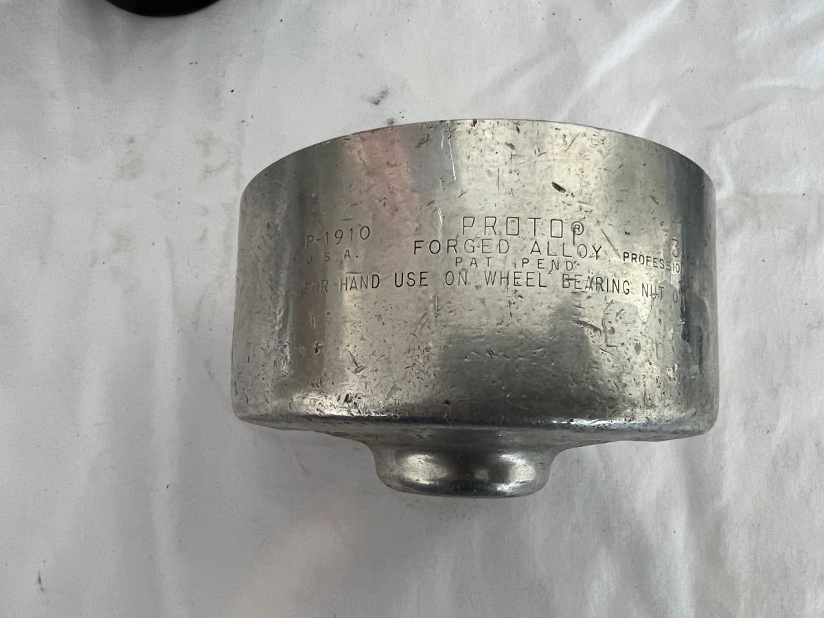 P1910 Proto axle nut wrench 3/4 drive 3 1/2 inch axle nut wrench