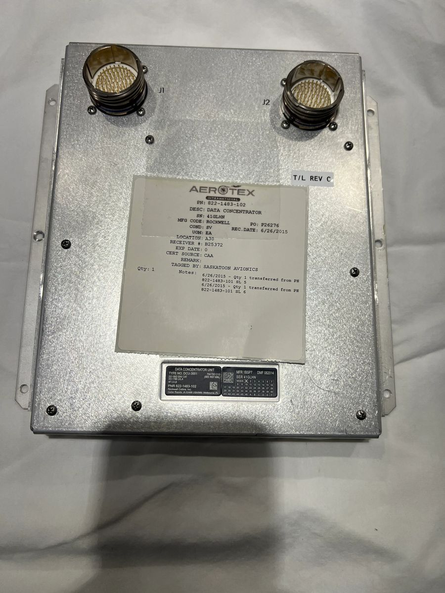 822-1483-102 Data concentrator unit DCU-3001 with Transport Canada Form 1