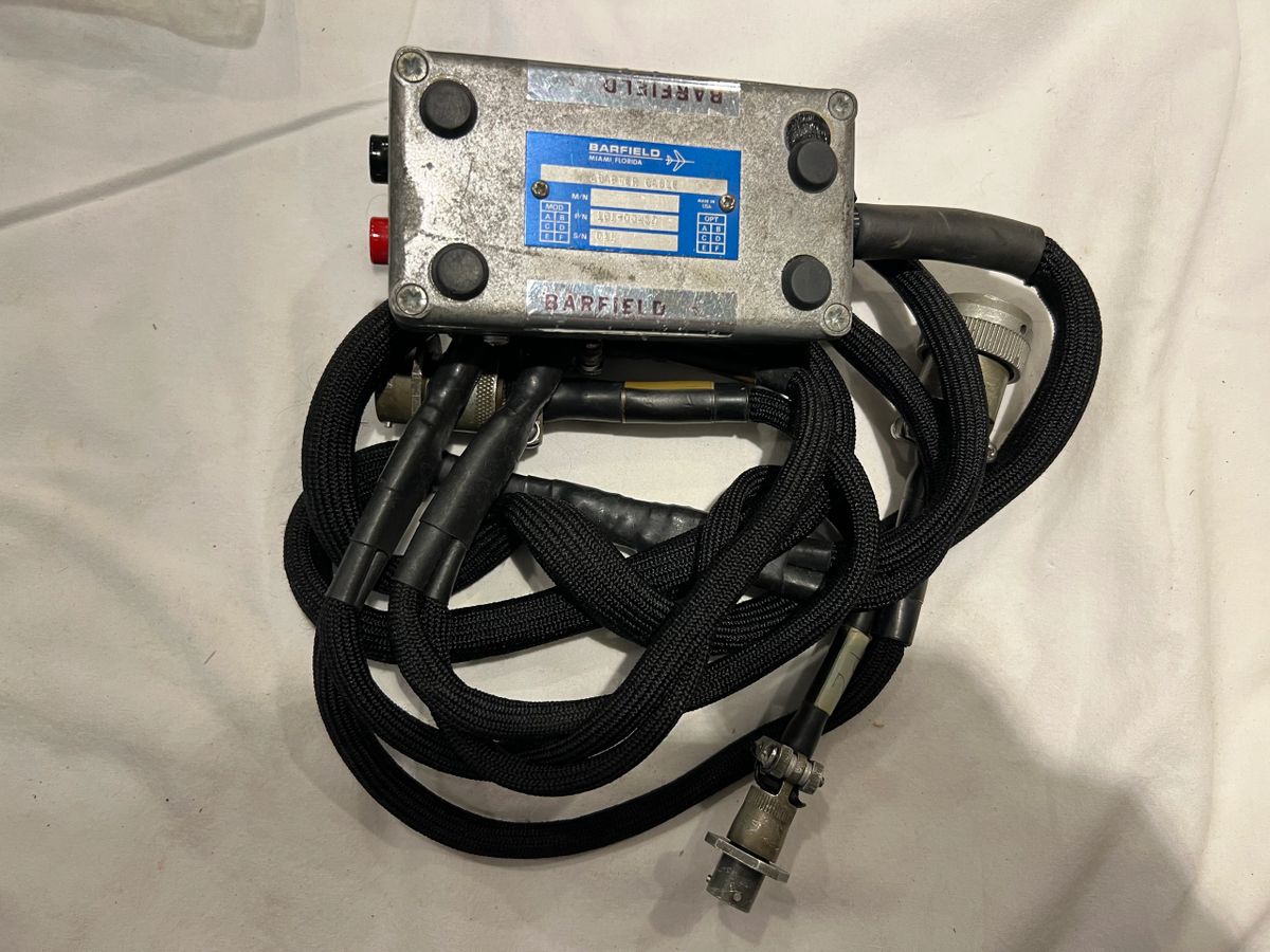 101-00452 Barfield test harness serviceable