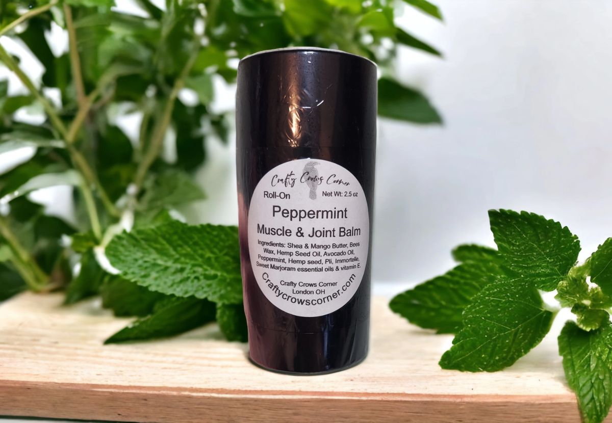 Peppermint Muscle & Joint Roll-On Balm