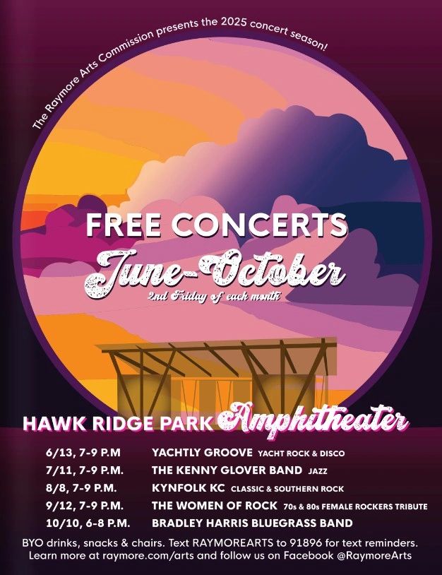 2025 Raymore, MO Amphitheater Concert Lineup