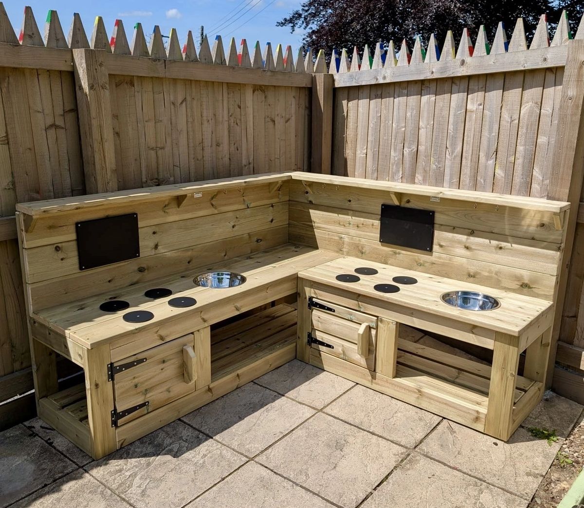 Corner Mud Kitchen