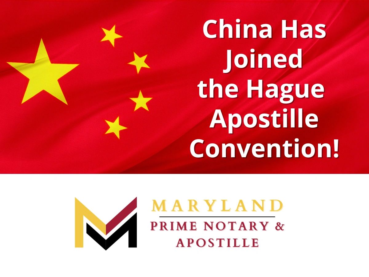 China Has Joined the Hague Convention!