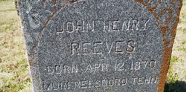 John Henry "Doc" Reeves