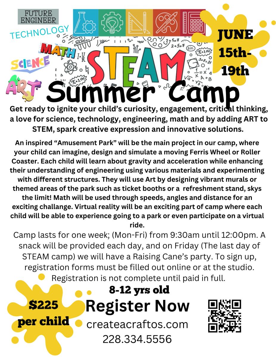 STEAM Summer Art Camp 2026