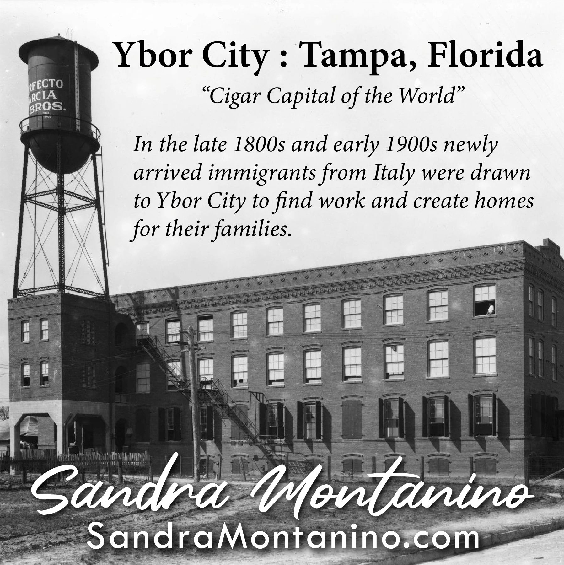 Ybor City - Tampa, Florida 1800s and early 1900s
