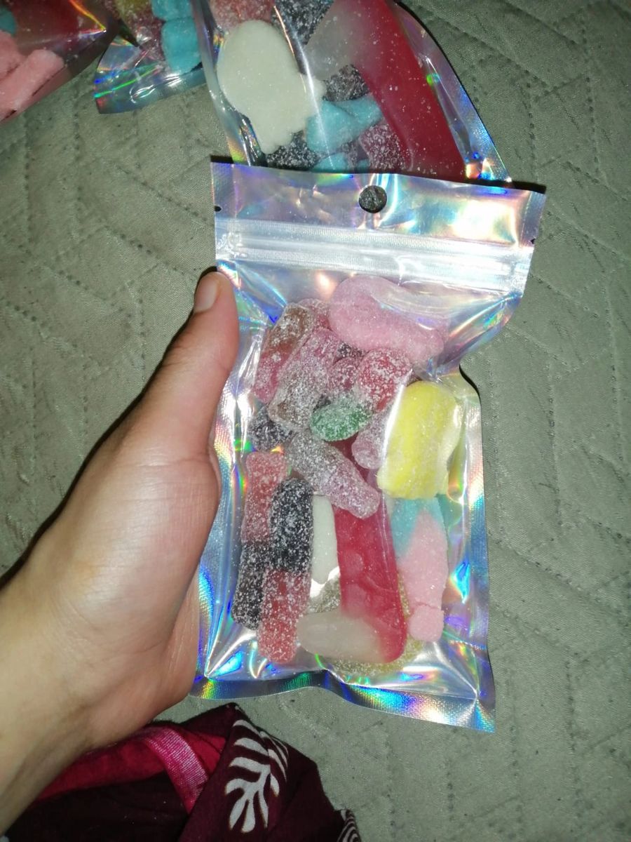 Miniature sweet packs