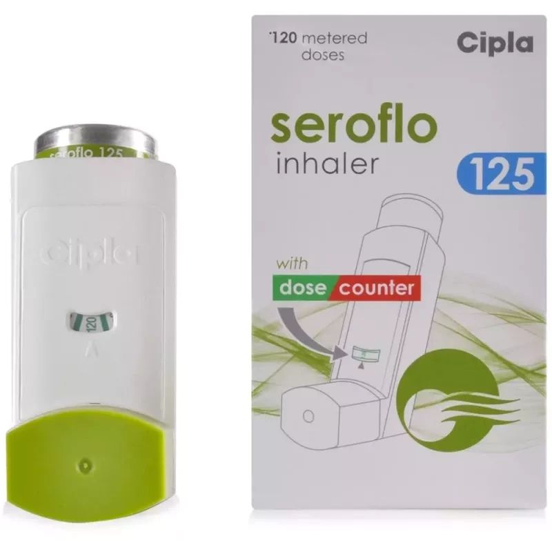 SEROFLO 125 INHALER PACK OF 4 INHALER