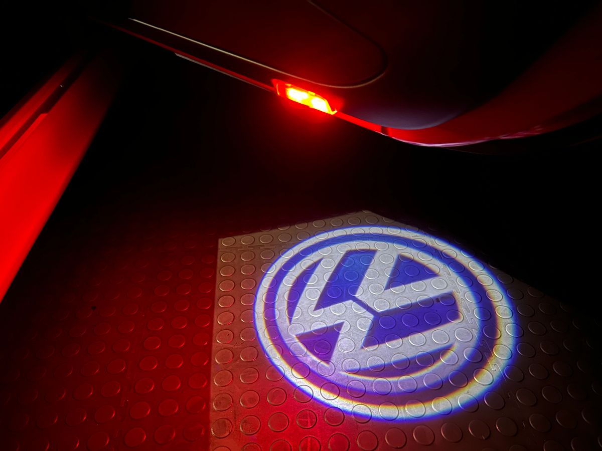 10. VW Golf Mk7 Mk7.5 Door Logo Puddle Lighting Kit