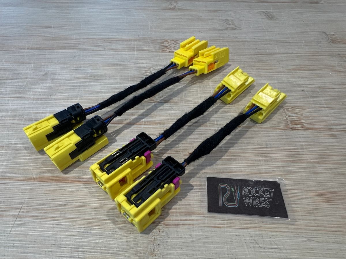 04b. A4 B8 B8.5 Seat Retrofit Airbag Adapter Harnesses