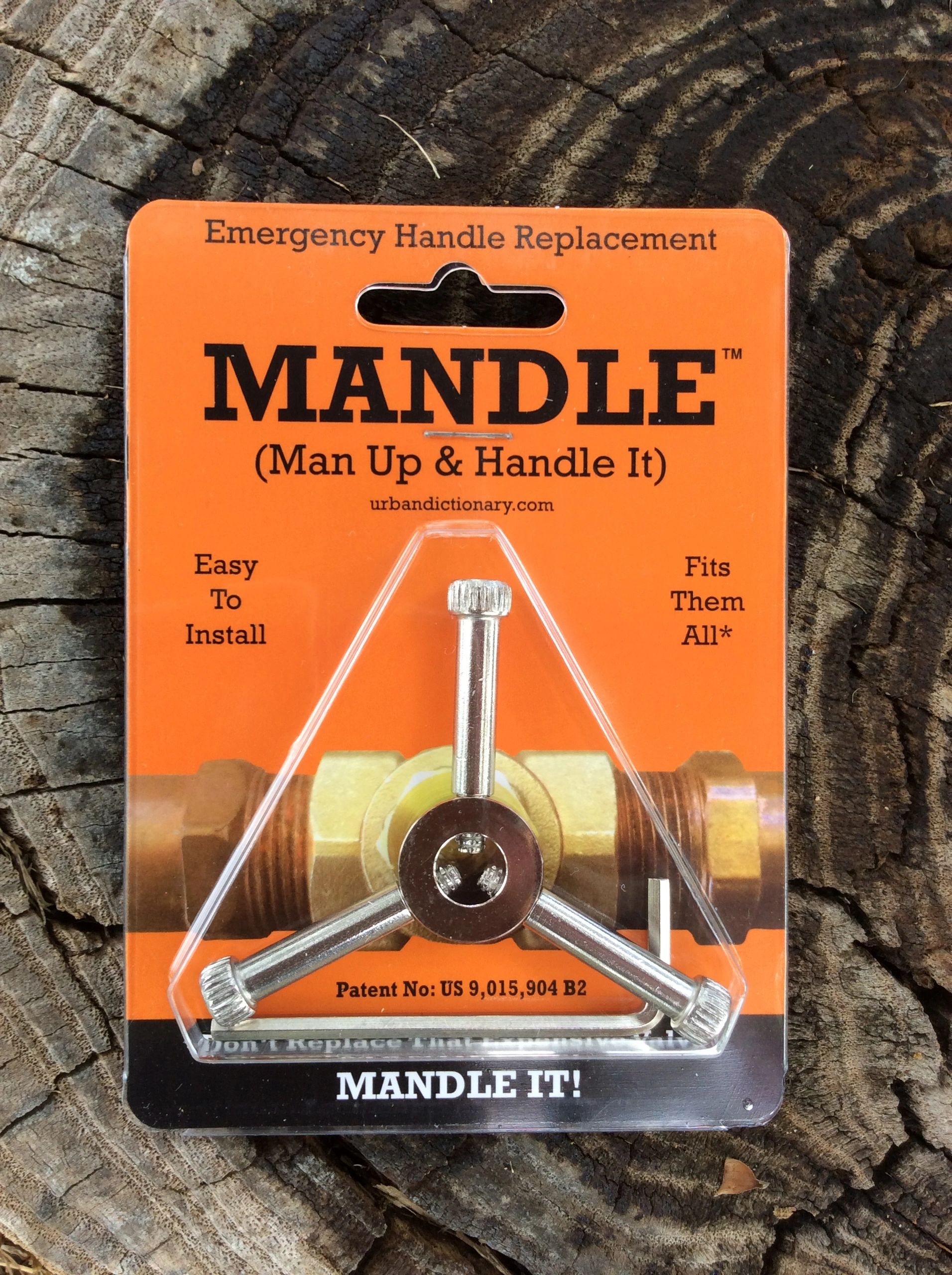 MANDLE, THE UNIVERSAL REPAIR HANDLE - Hosebib Spigot Water Valve Handle ...